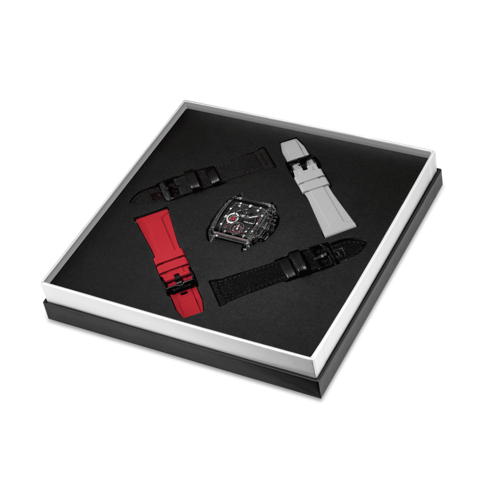 Men Clout Black Watch – ONTIME | Kuwait | Black 43 x 43.8mm